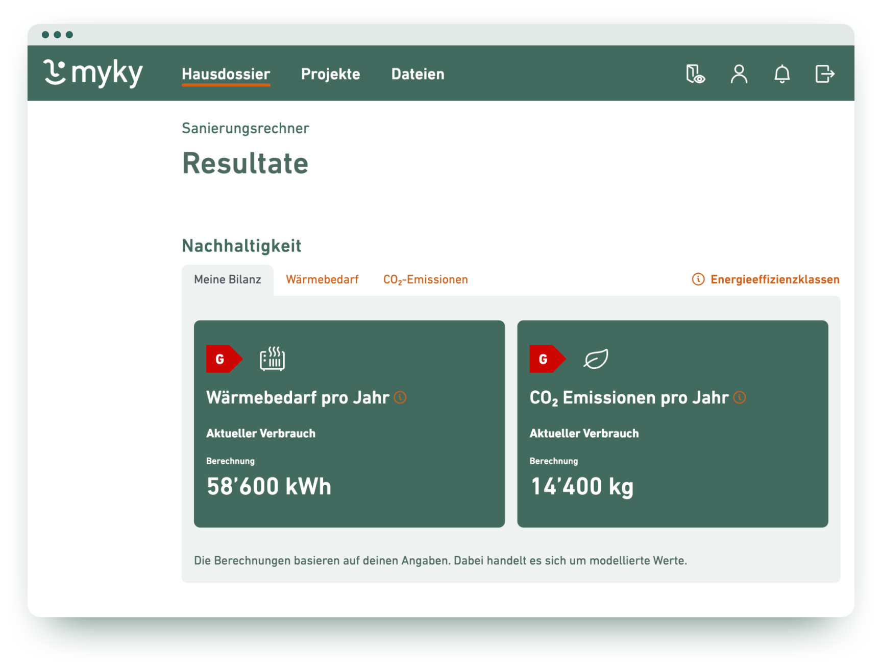 Sanierungsrechner von myky - jetzt berechnen